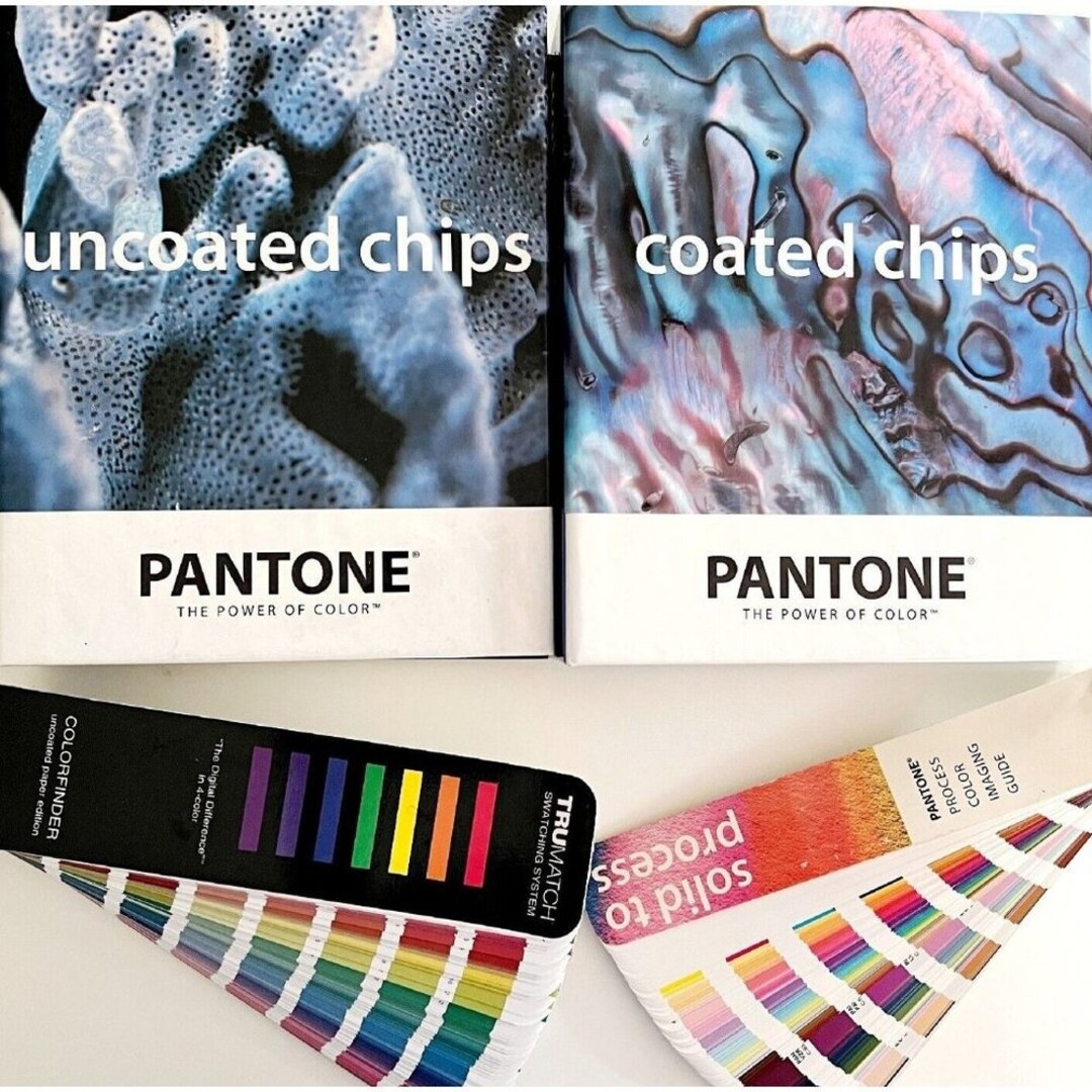 Pantone Color Specifier Binders Coated Uncoated Chips & - Etsy