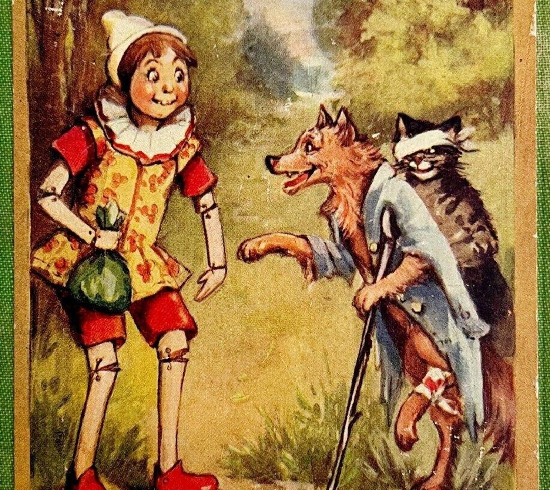 Pinocchio 1920s Illustrated Frances Brundage Raphael Tuck Artist HC ...