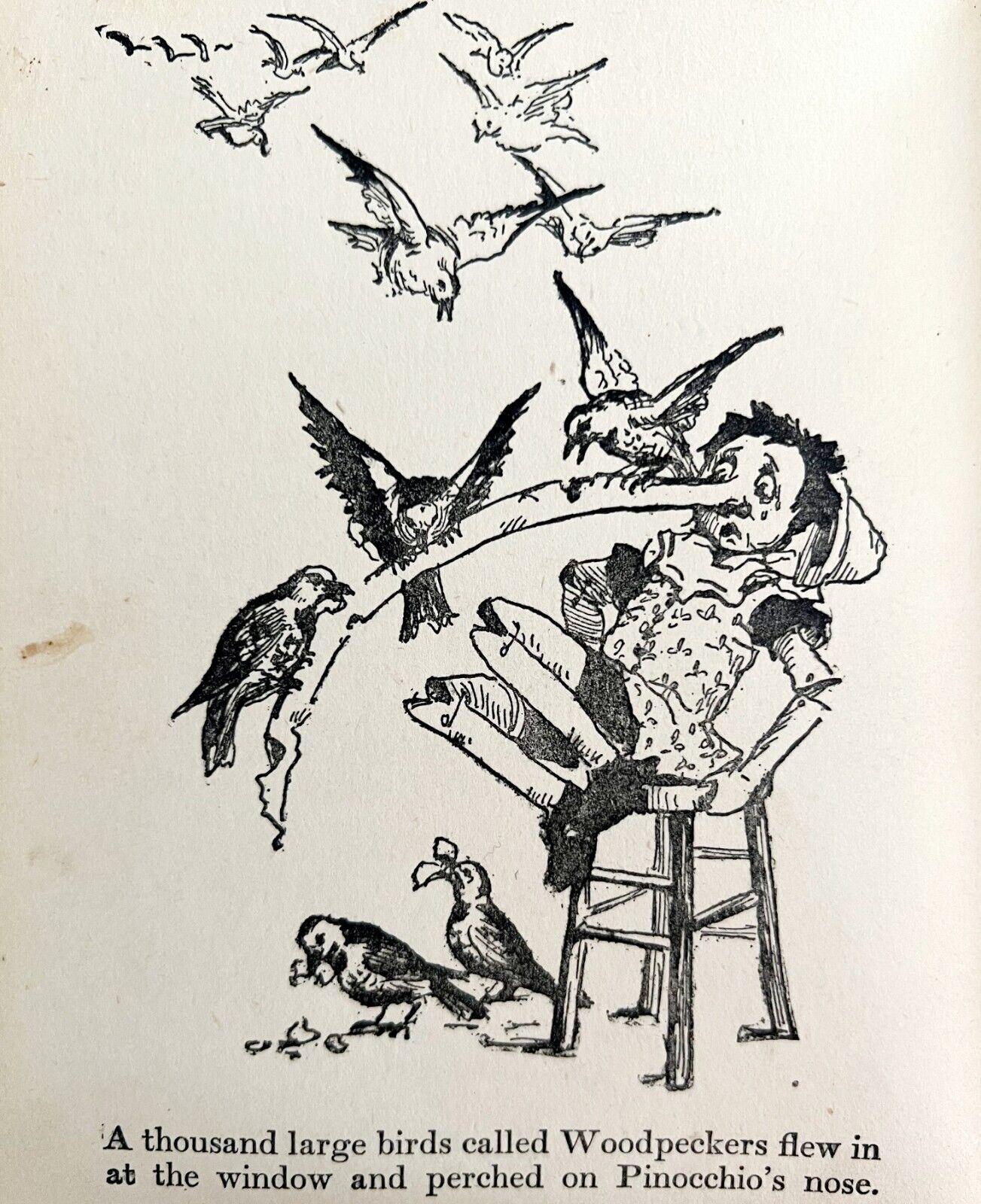 Pinocchio 1920s Illustrated Frances Brundage Raphael Tuck Artist HC ...
