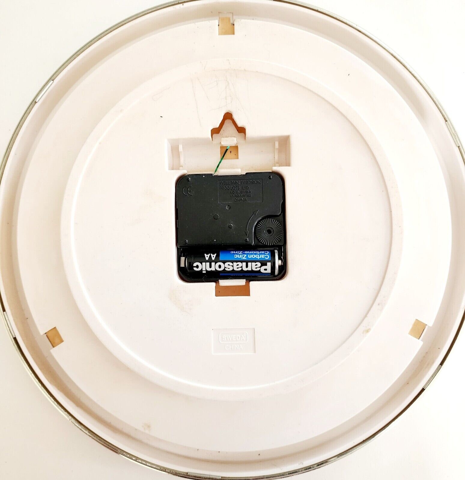 Maine State Lottery Vintage Analog Clock Sweda 10.5 Wall Mount Tested ...