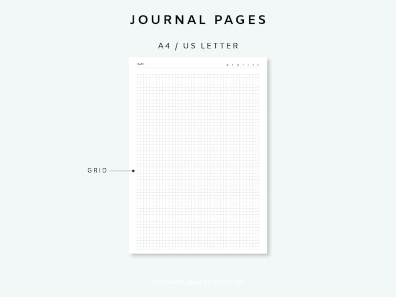 Printable Diary Pages - Printable Daily Journal | Daily Notes Template ...