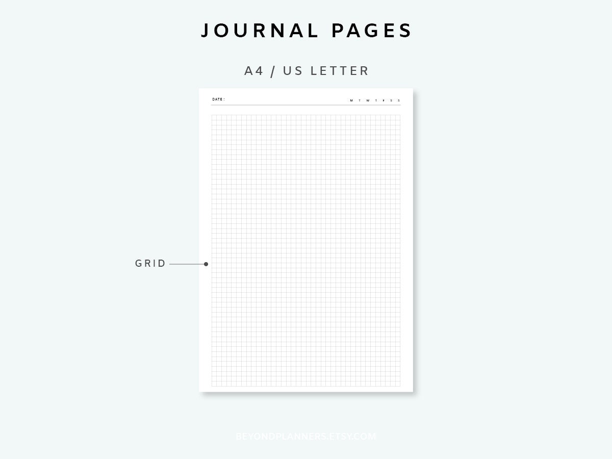 Printable Diary Pages - Printable Daily Journal | Daily Notes Template ...