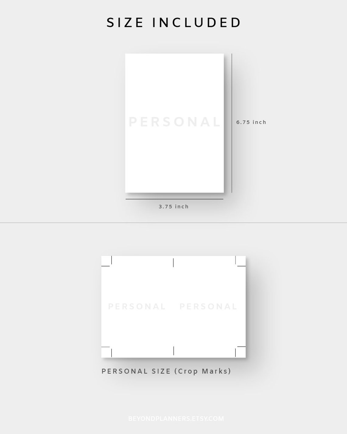 Monthly Planner Printable Month on Two Pages Undated Monthly Planner ...