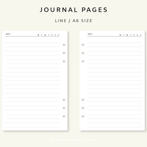 Printable Diary Pages Printable Daily Journal Daily Notes Template ...