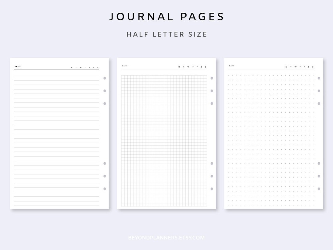 Diary Printable Pages - Journal Printable Pages | Diary Pages Template ...