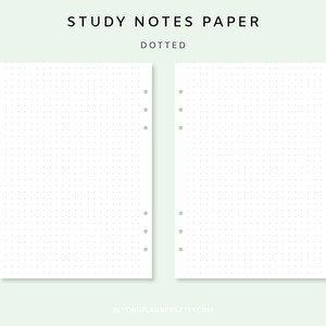 Study Notes Template - Notes Printable Paper | Printable Notes Page ...