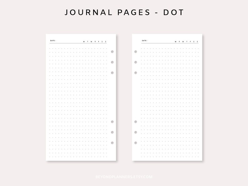 Printable Diary Pages - Printable Daily Journal | Daily Notes Template ...