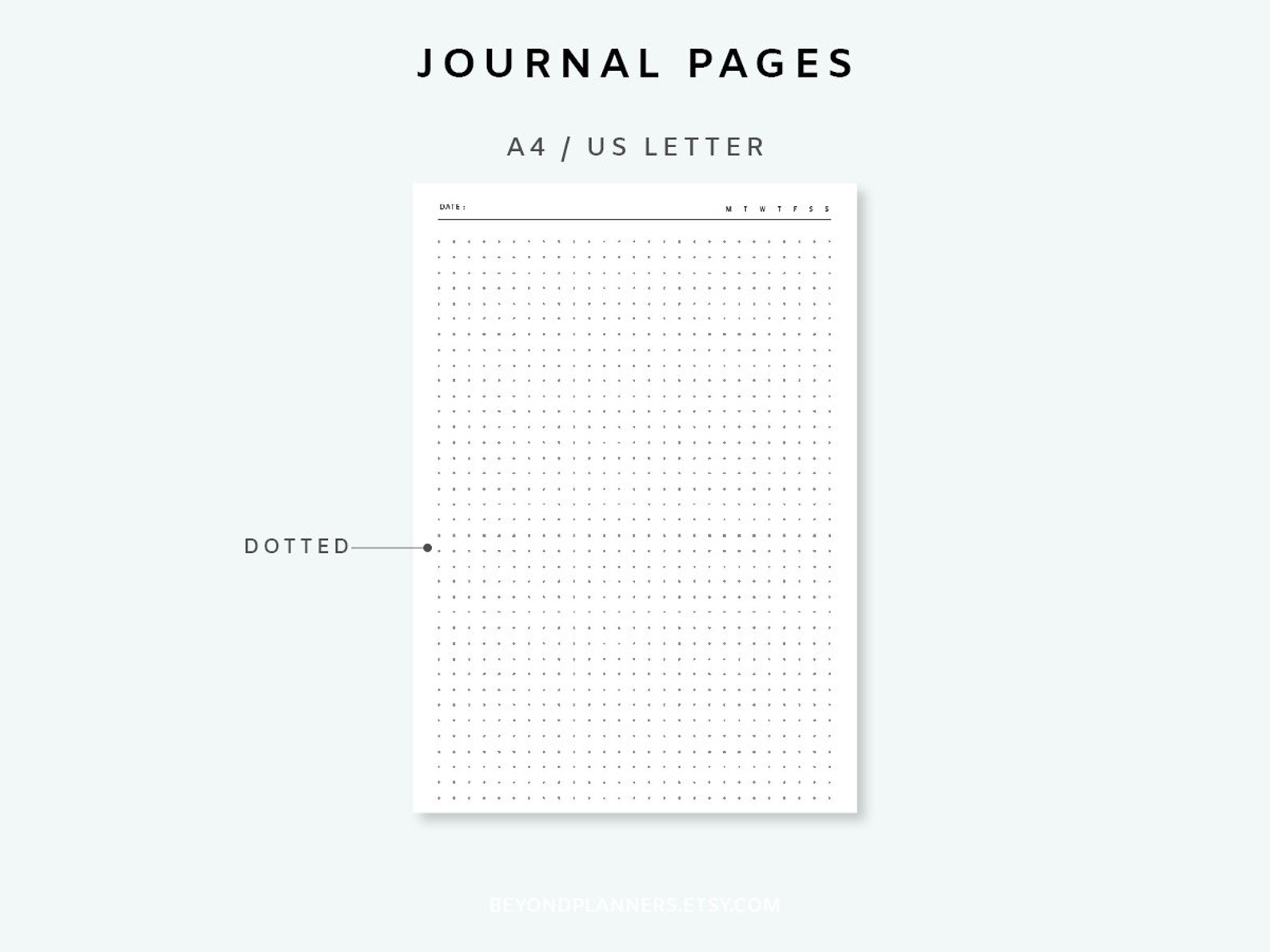 Printable Diary Pages - Printable Daily Journal | Daily Notes Template ...