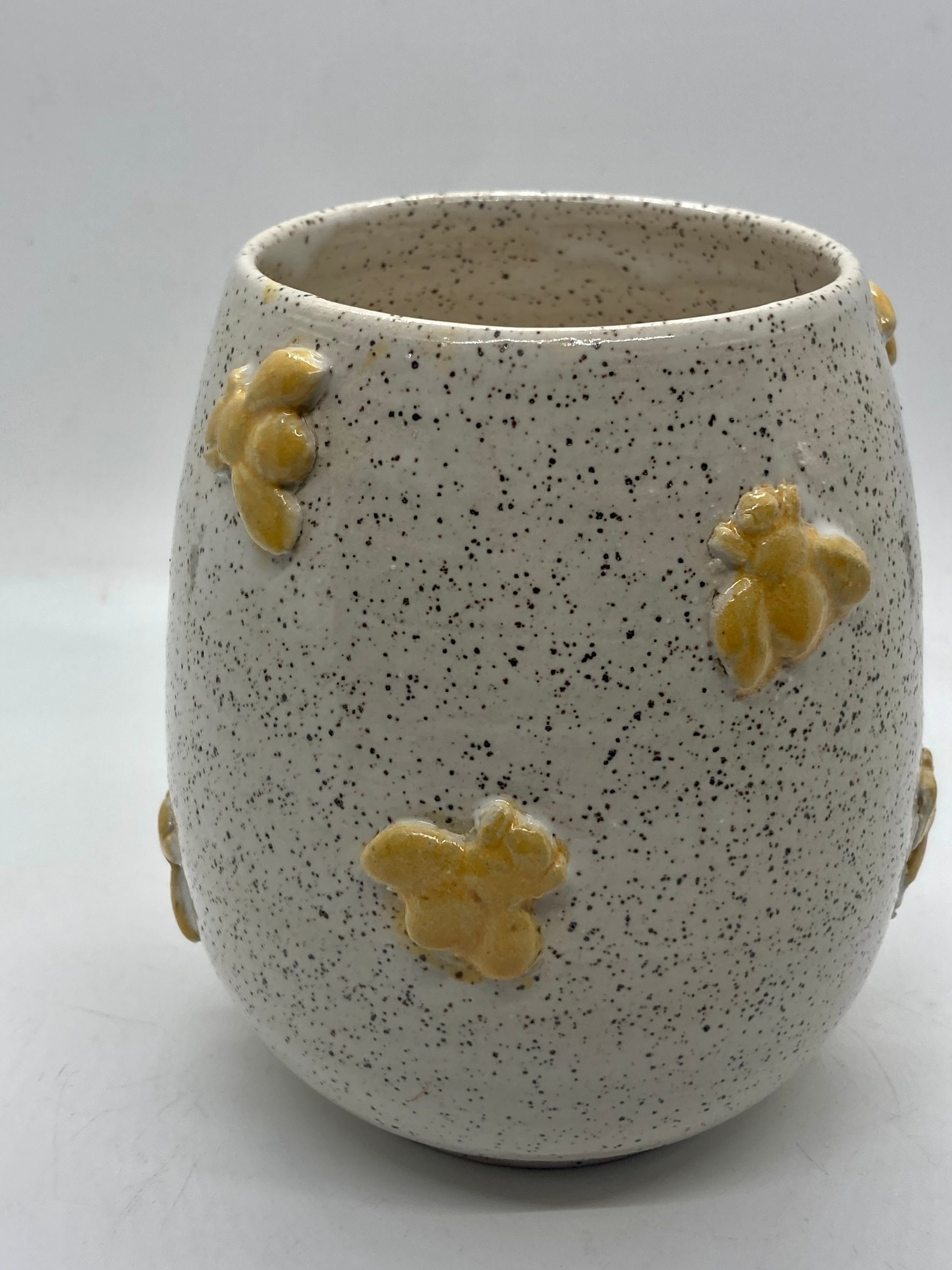 Speckled Bee Vases - Etsy