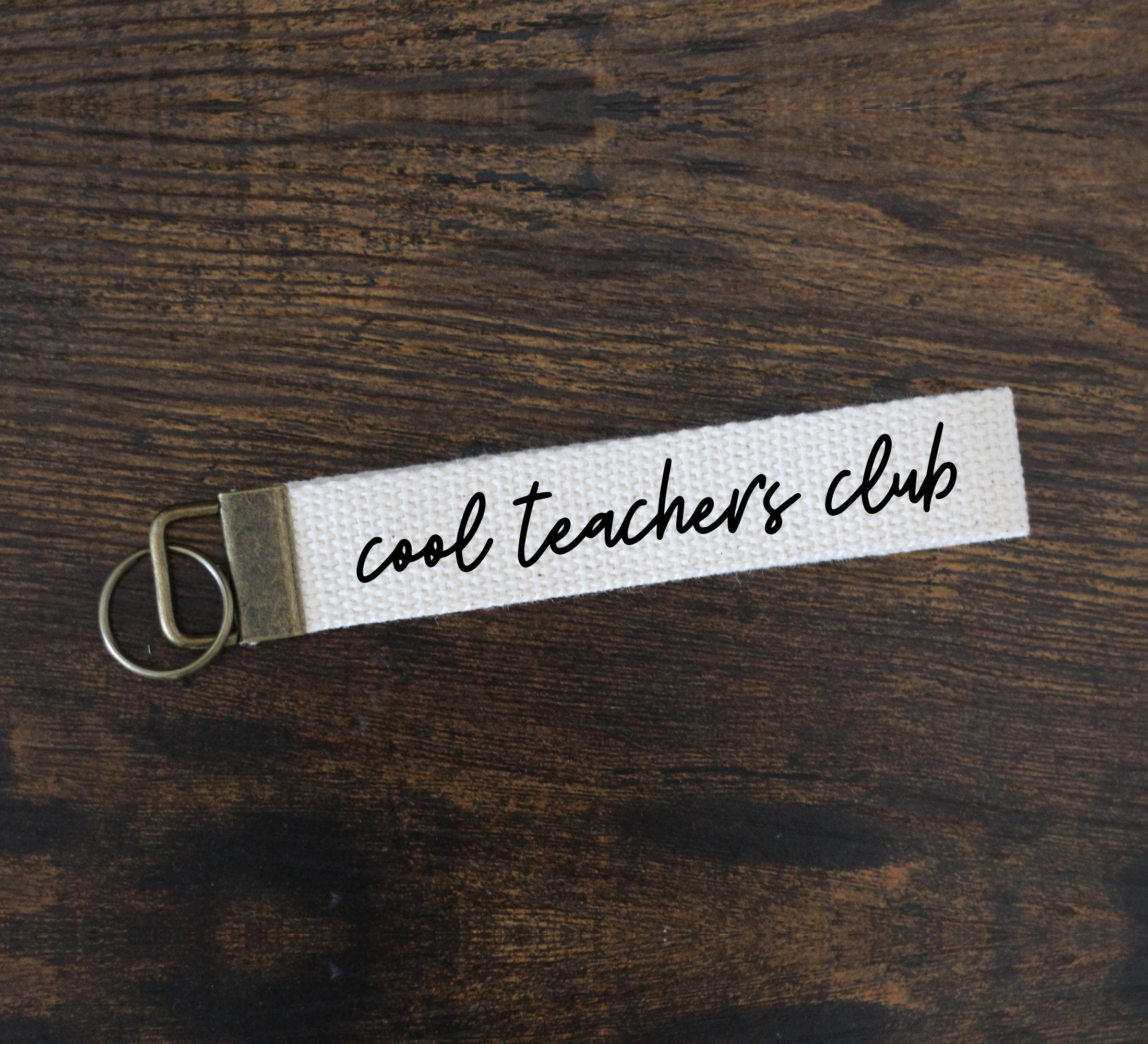 Cool Teachers Club Key Fob, Teacher Keychain, Teacher Gift, Gift for ...
