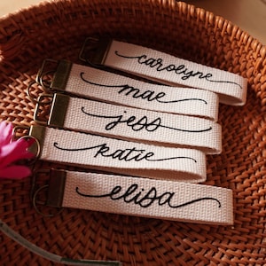 Personalized Keychain for Bridesmaid, Bridesmaid Gifts, Bridesmaid ...