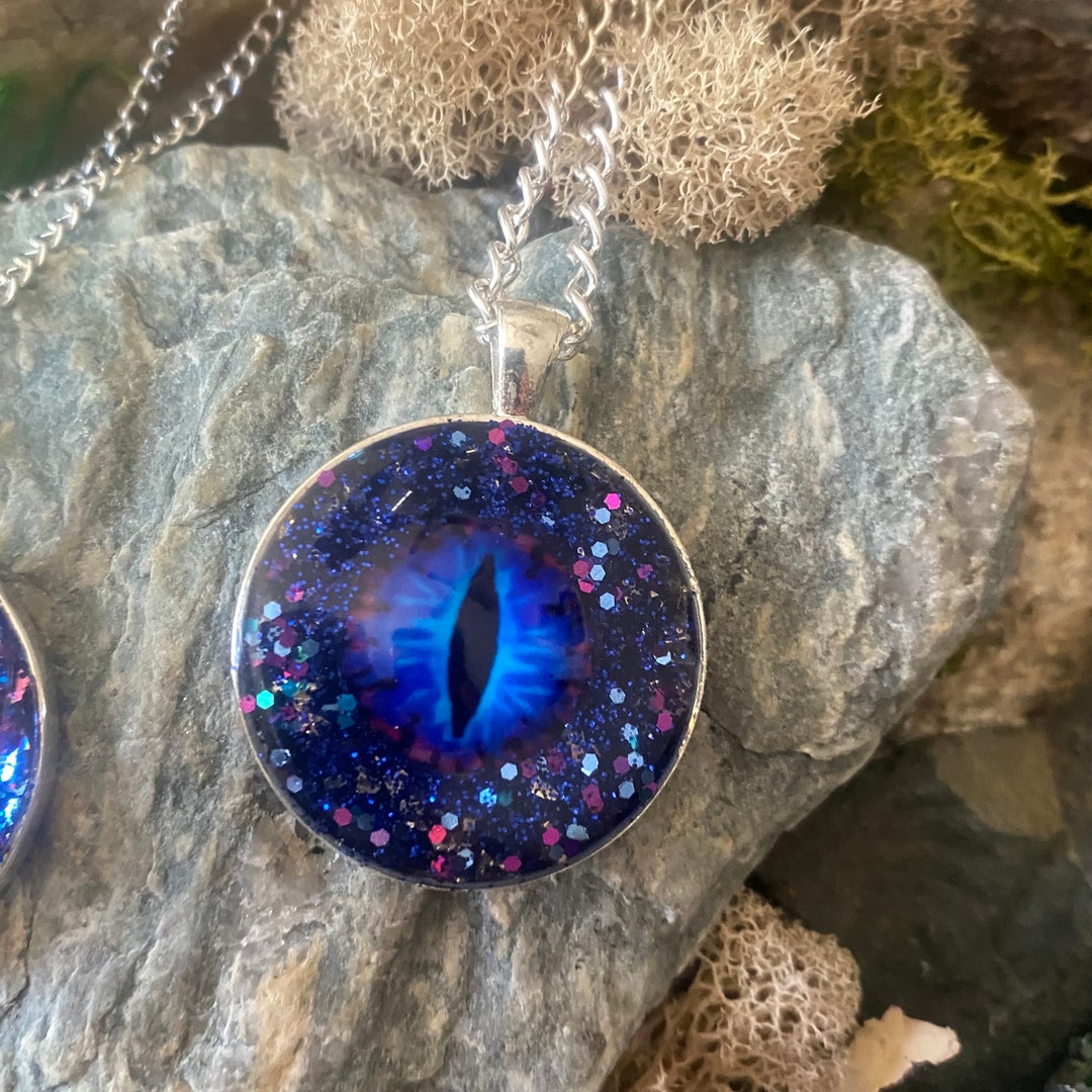 Dragon Eye Pendant Necklace Dragon Eye Necklace Cat Eye Necklace Gift ...