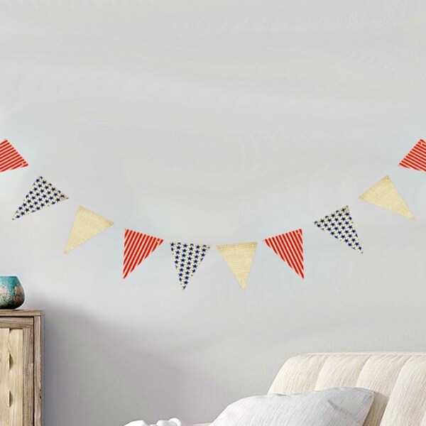 Burlap Bunting - Etsy UK