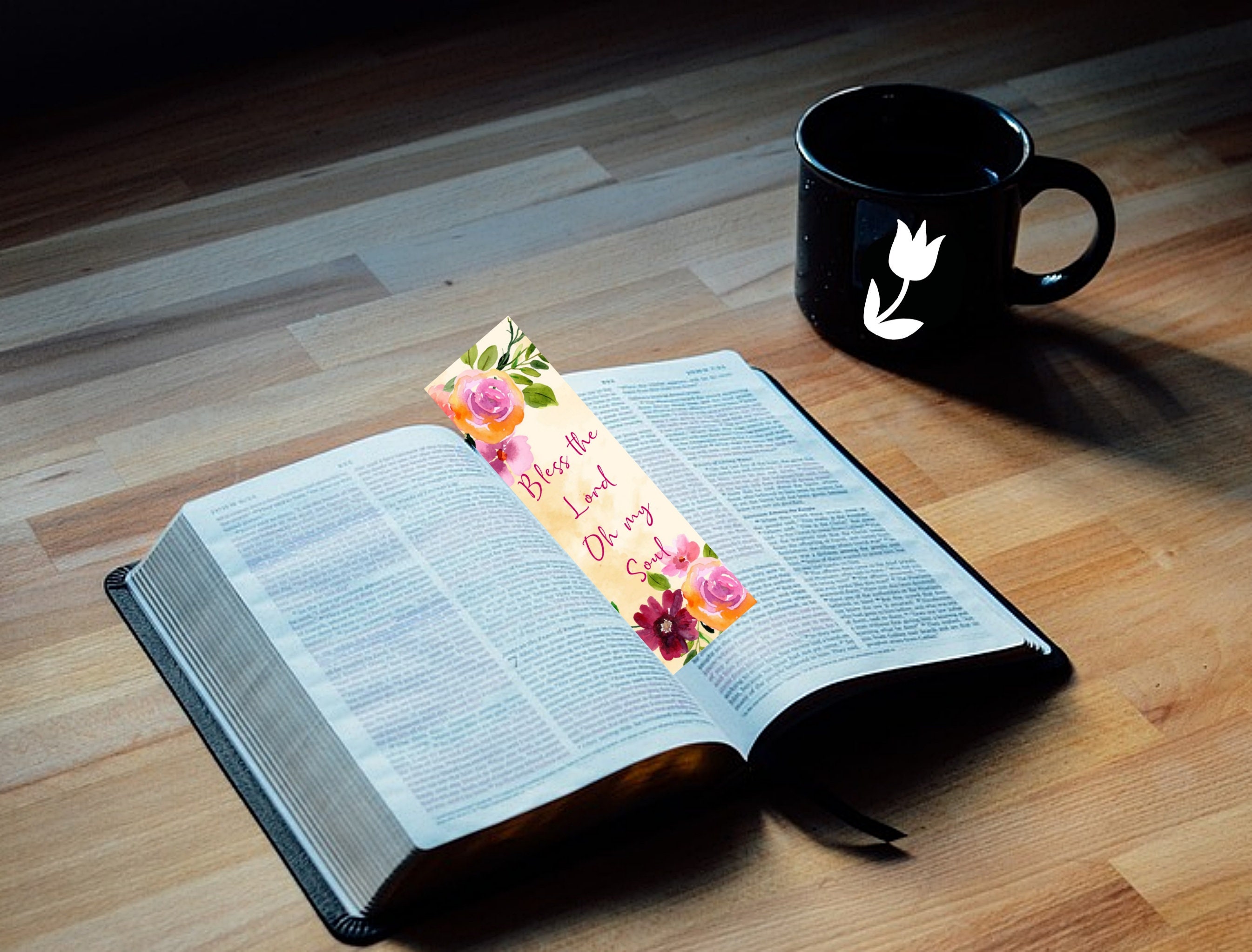 10 Floral Christian Theme Bookmarks | Download for Print | Reading ...