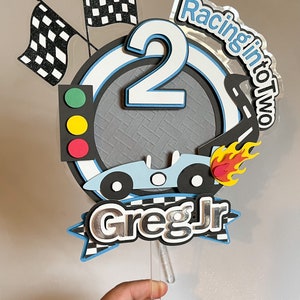 Two Fast Cake Topper/ Two Fast 3D Letters - Etsy