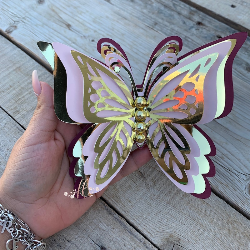 3d Paper Butterflies - Etsy