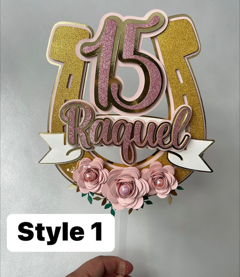 Horse Shoe Cake Topper/ Cowgirl Cake Topper/ Cowboy Cake Topper/ Rodeo ...