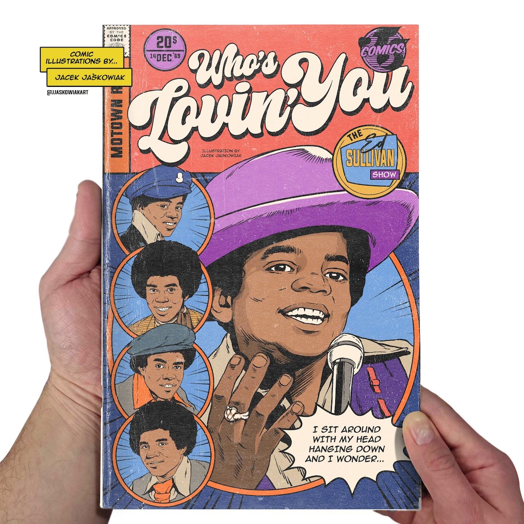 Who's Loving You '69 Comic Book Poster Unofficial - Etsy