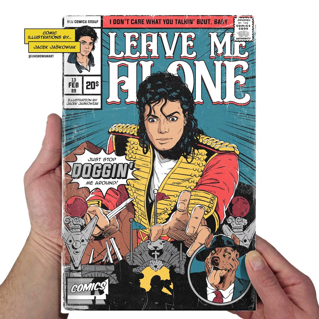Leave Me Alone '89 Comic Book Poster Unofficial - Etsy