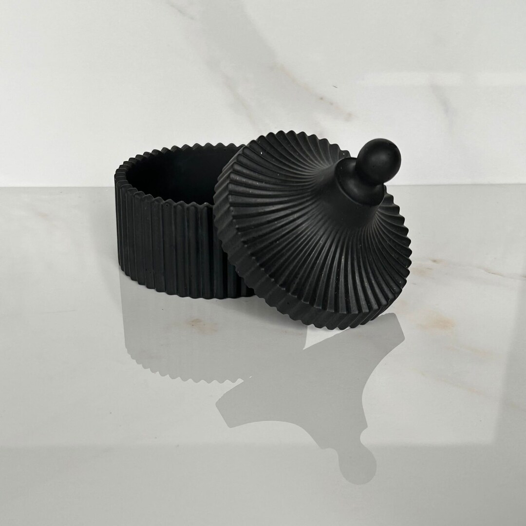 Black Trinket Dish, Jewellery Holder, Trinket Dish, Ring Holder ...