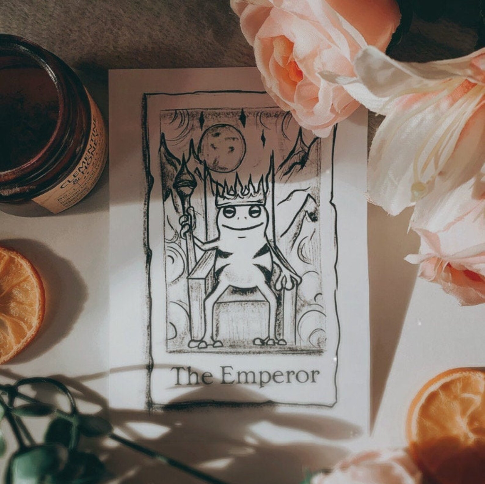 Frog Tarot Card Prints - Etsy UK