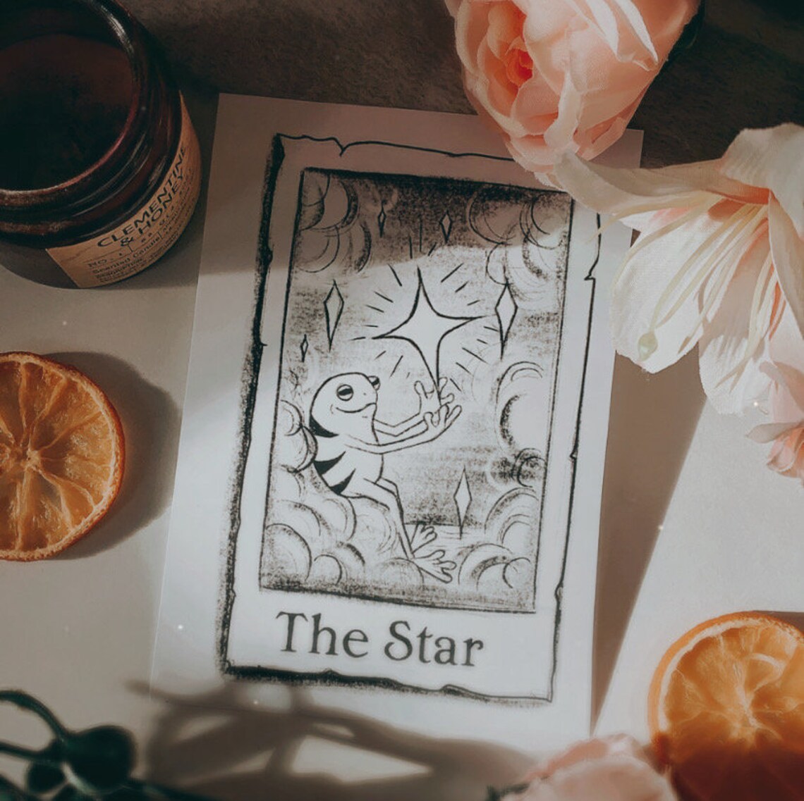 Frog Tarot card prints | Etsy