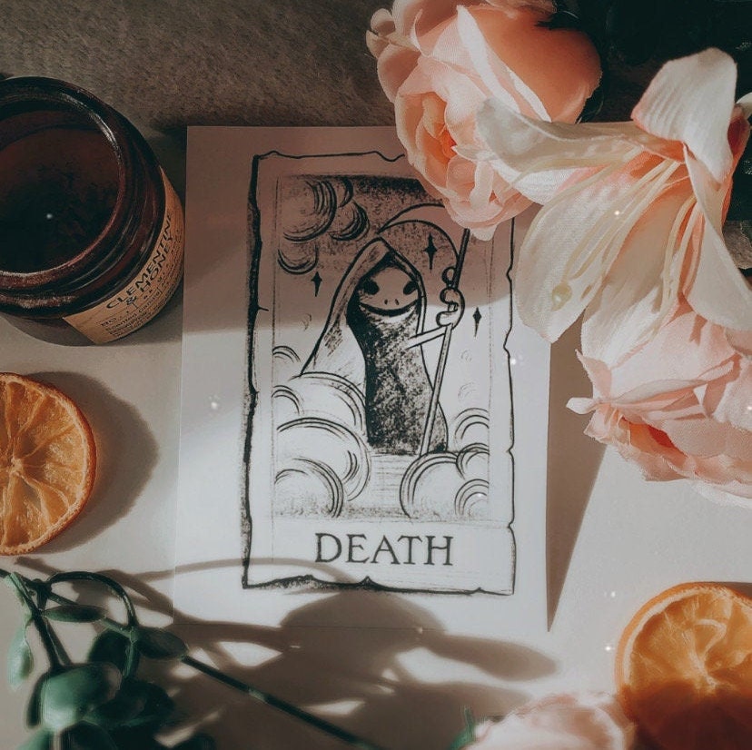 Frog Tarot Card Prints - Etsy UK