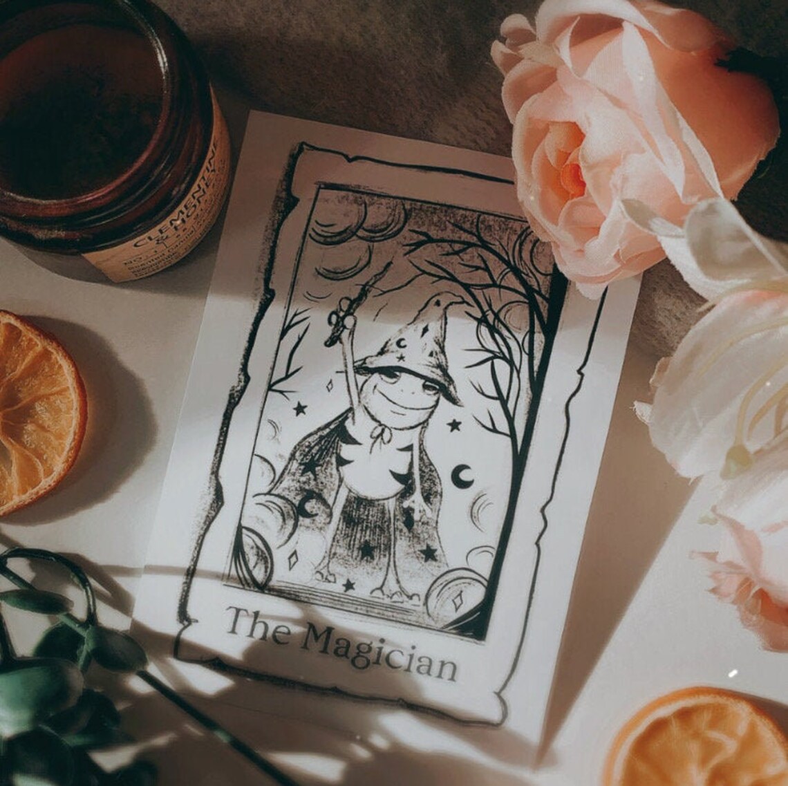 Frog Tarot Card Prints - Etsy UK