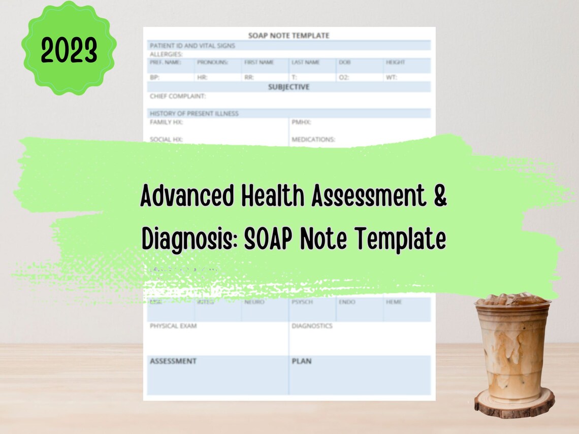 NP SOAP Note Template - Etsy