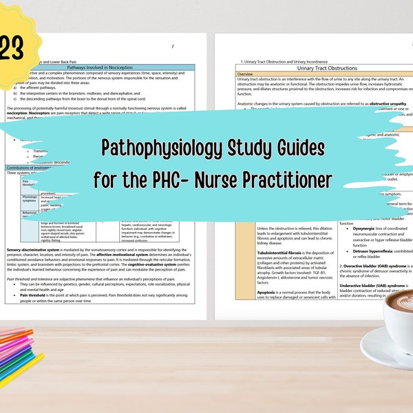 Advanced Pathophysiology - Etsy