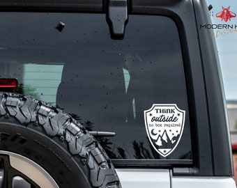 Outside Car Decal | Etsy