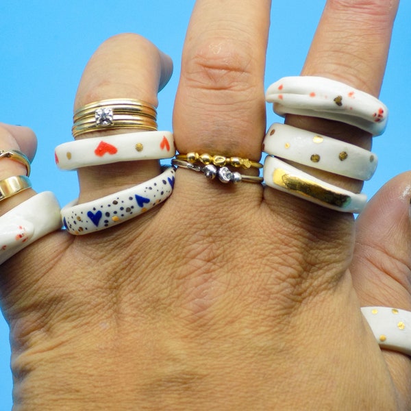 Ceramic Ring - Etsy