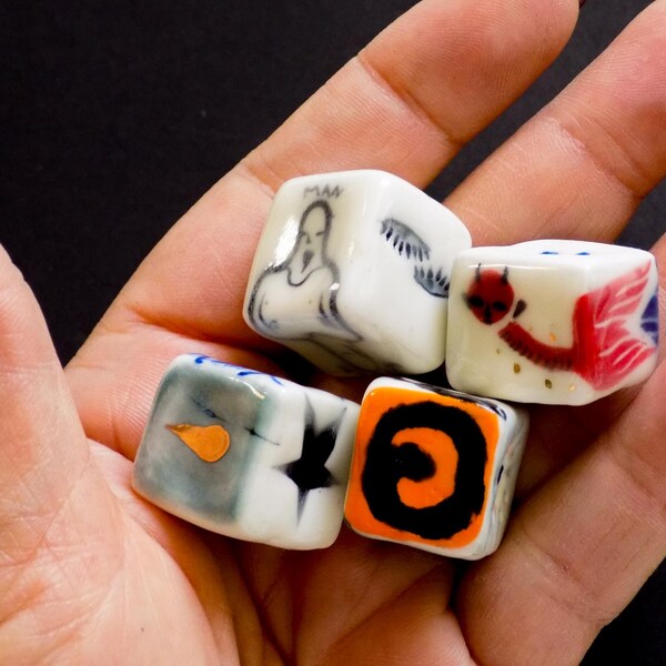Porcelain Dice - Etsy
