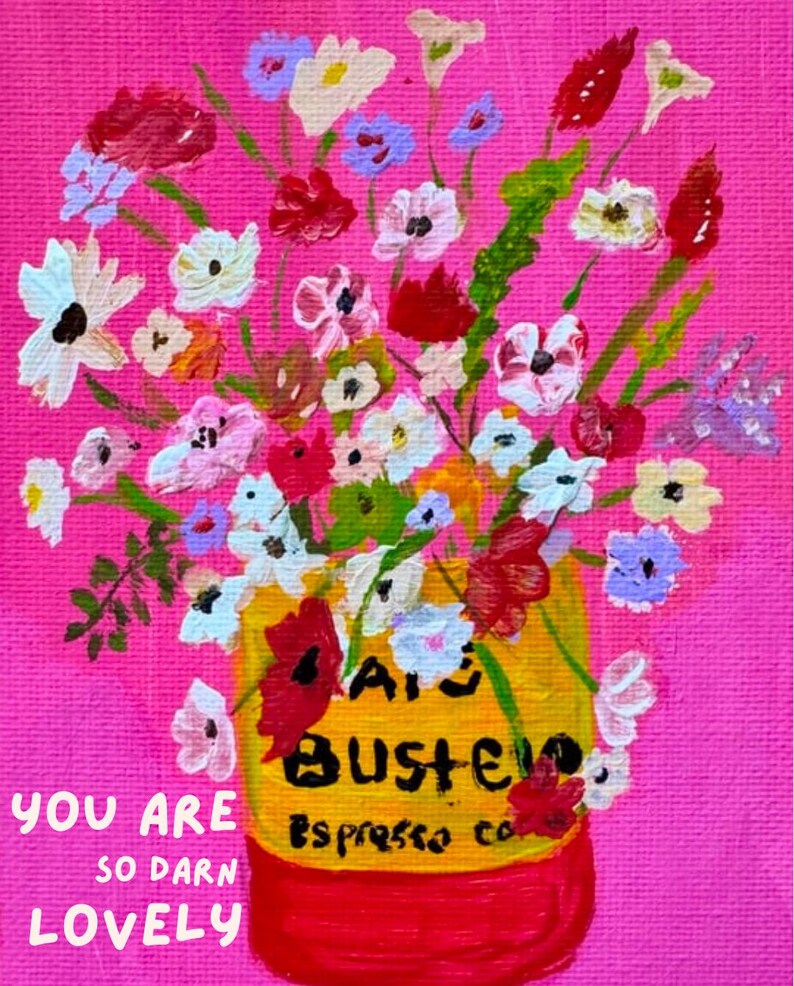 Digital Download | Bustelo With Flowers | - Etsy