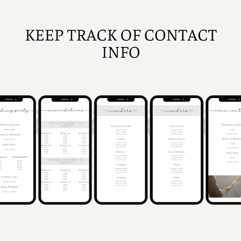 The Ultimate Wedding Day Binder Template Edit in Canva - Etsy