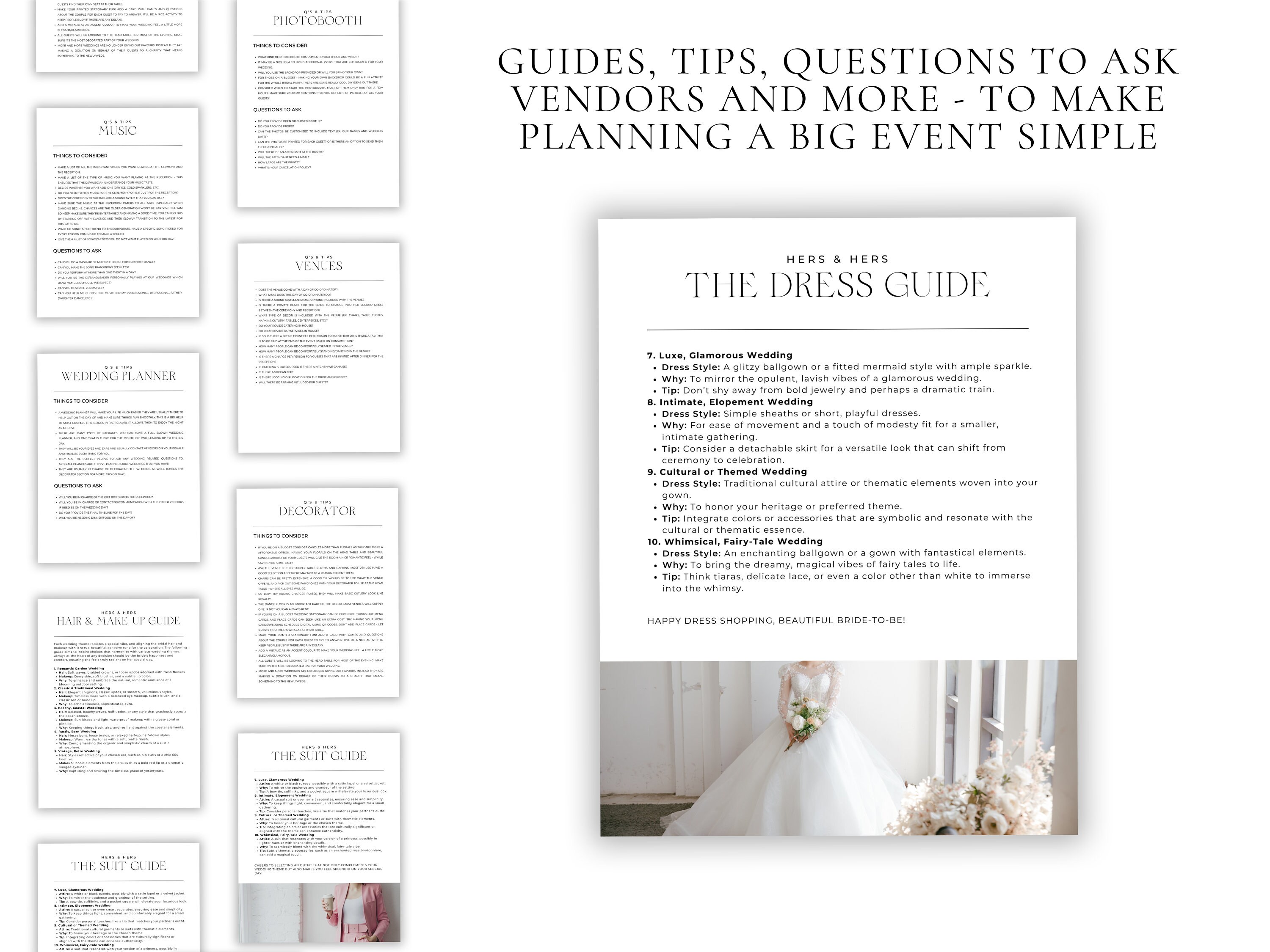 200+ Pages LGBTQ Wedding Planner Digital Template, Canva, Ultimate ...