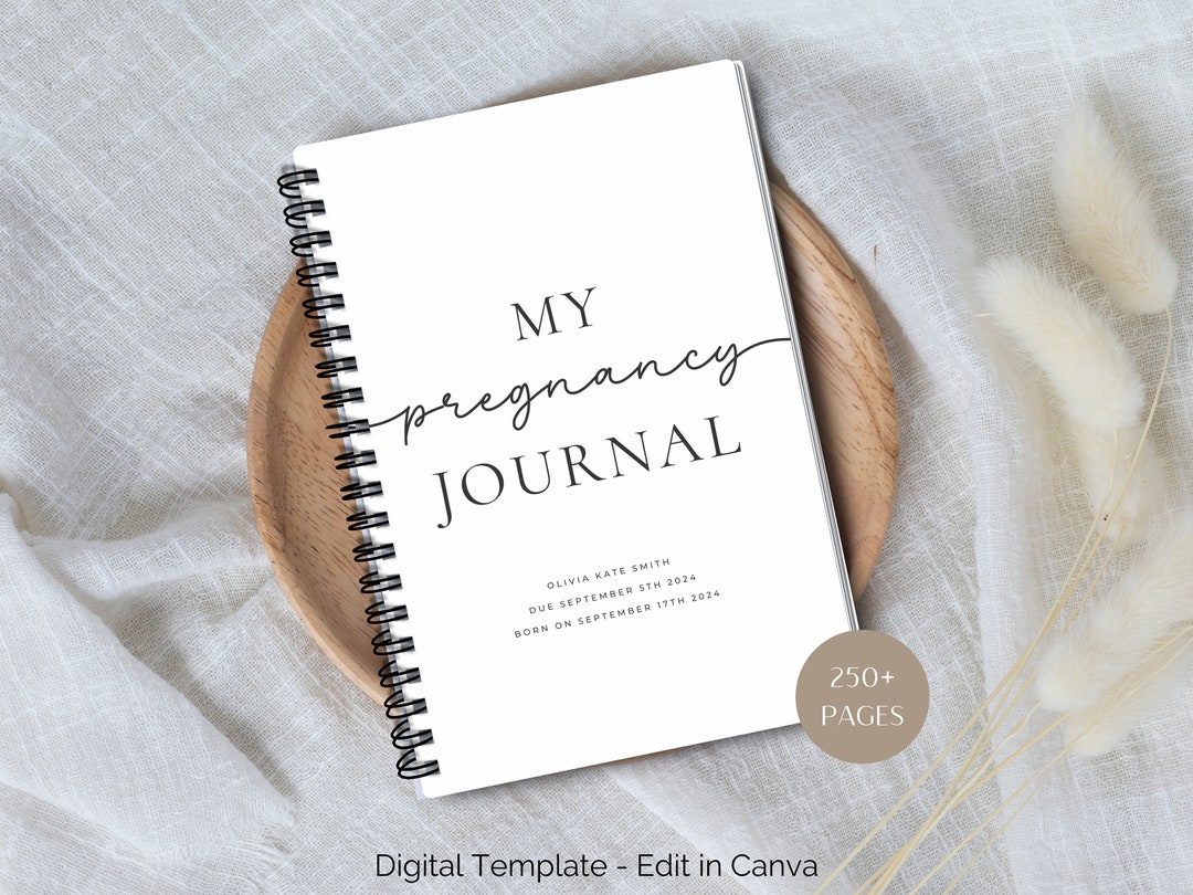 Pregnancy Journal, Expectant Mother Gift Pregnancy Planner Pregnancy ...