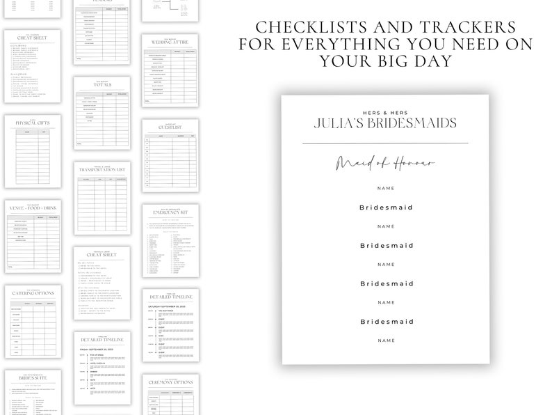 200+ Pages LGBTQ Wedding Planner Digital Template, Canva, Ultimate ...