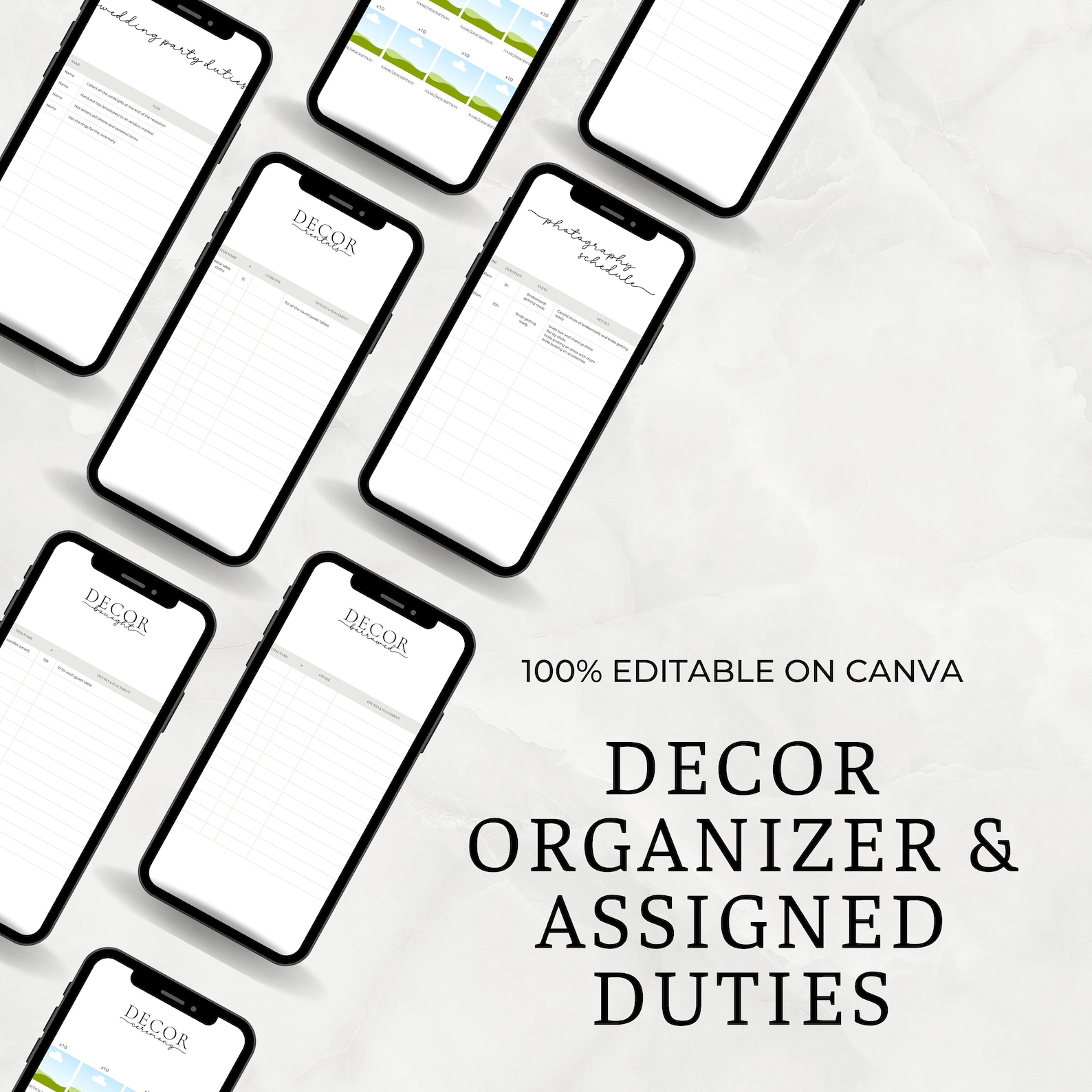 The Ultimate Wedding Day Binder Template Edit in Canva - Etsy