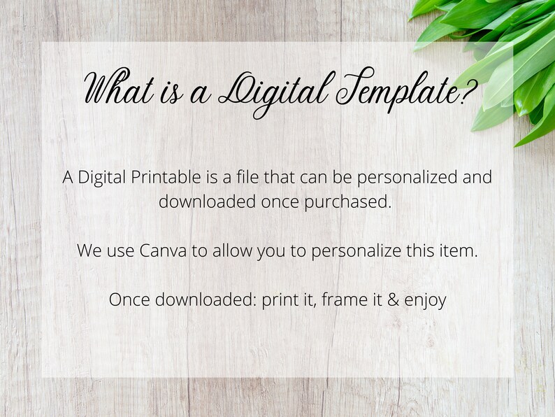 Table Numbers Template for Rustic/barnhouse Weddings/events With ...