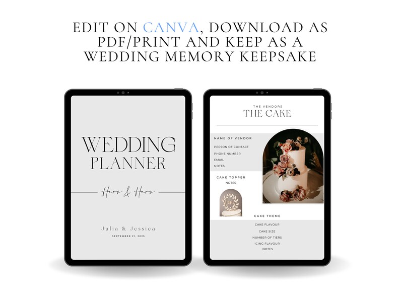 200+ Pages LGBTQ Wedding Planner Digital Template, Canva, Ultimate ...