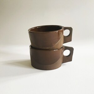 Astrid Andersen, 2 X Studio Vintage Ceramic Cups, Made in Earthenware ...