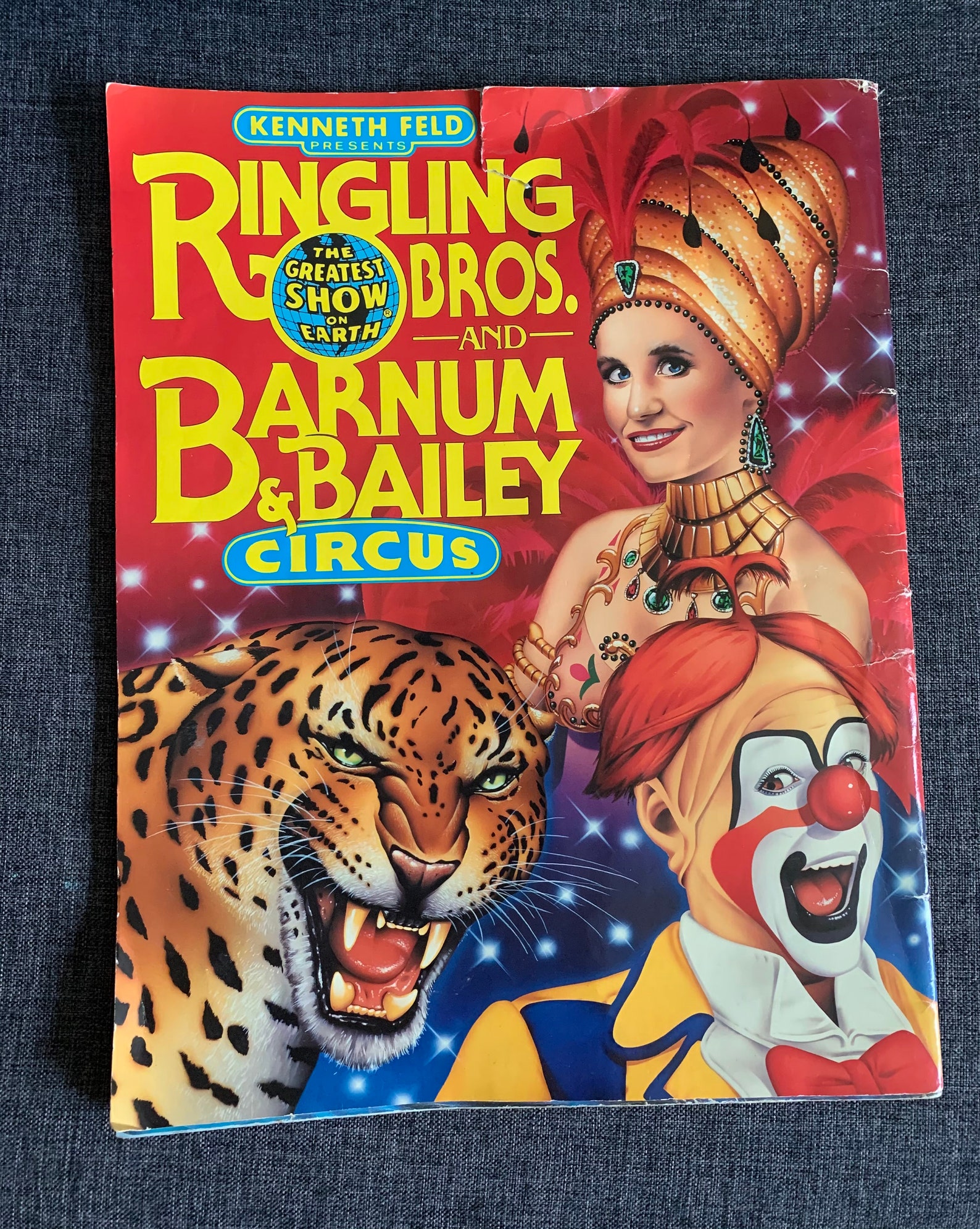 Vintage Collectible Ringling Bros Circus Program From 1990~~120th ...