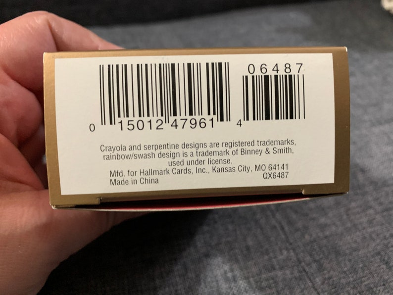 Hallmark Keepsake Ornament Crayola Clowin' Around 1999; Pre-owned Old ...