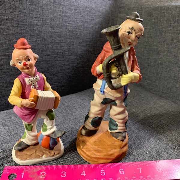 Clown Figurines - Etsy