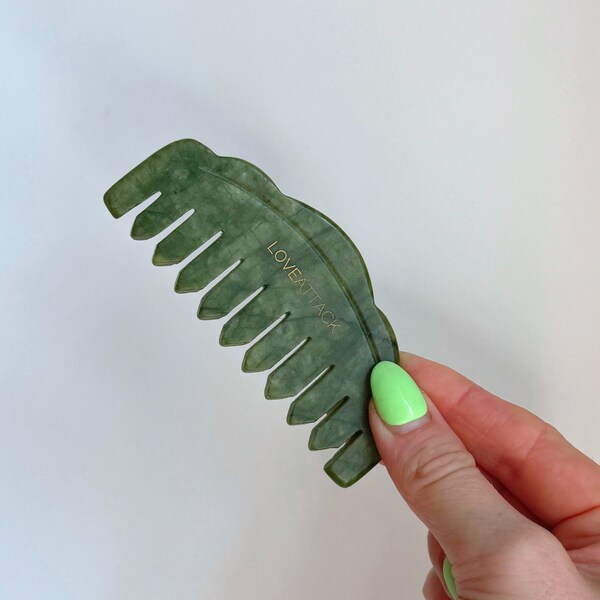 Jade Comb - Etsy