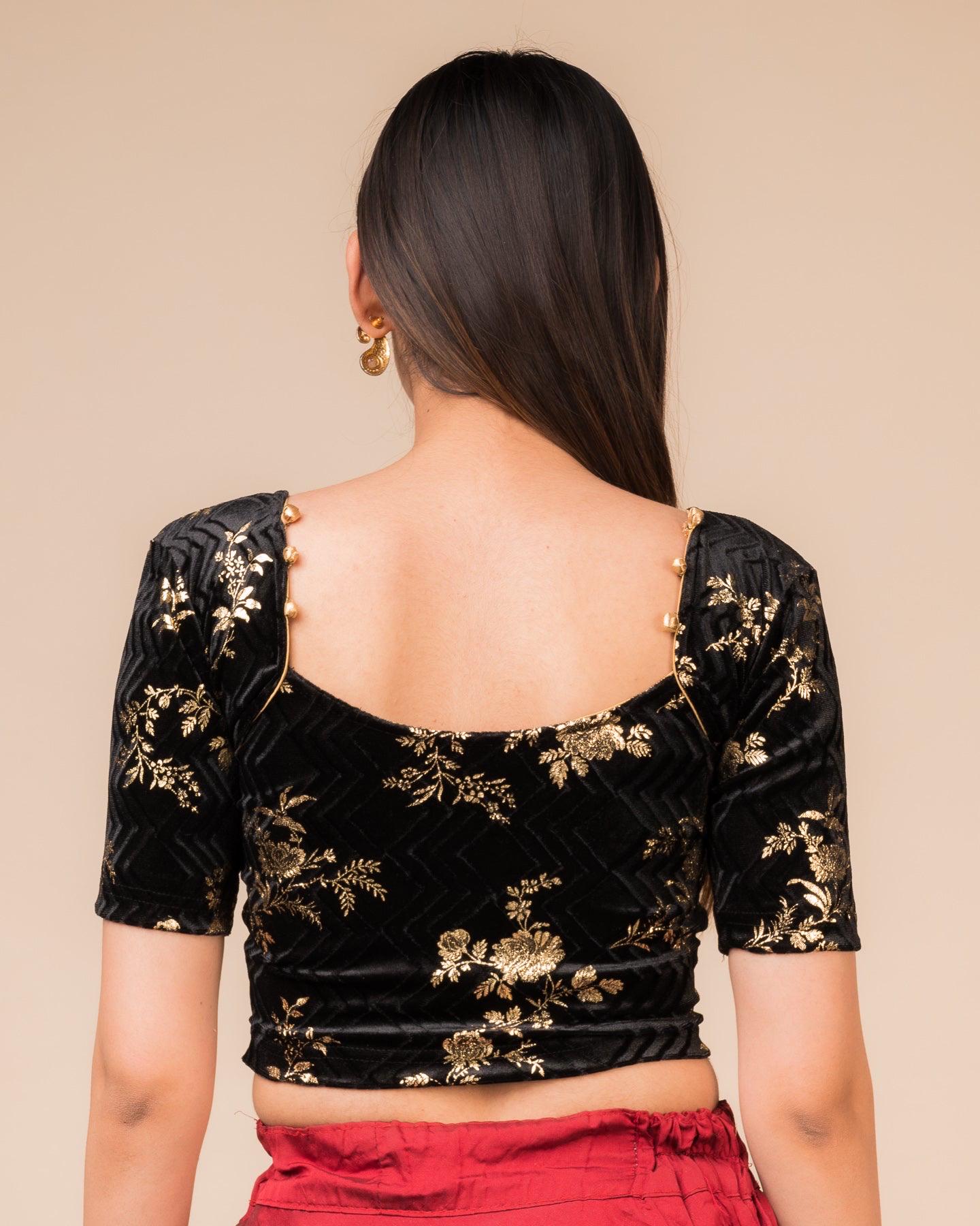 Strachable Saree Blouses . Ready to Wear Saree Blouse . Fancy Saree ...