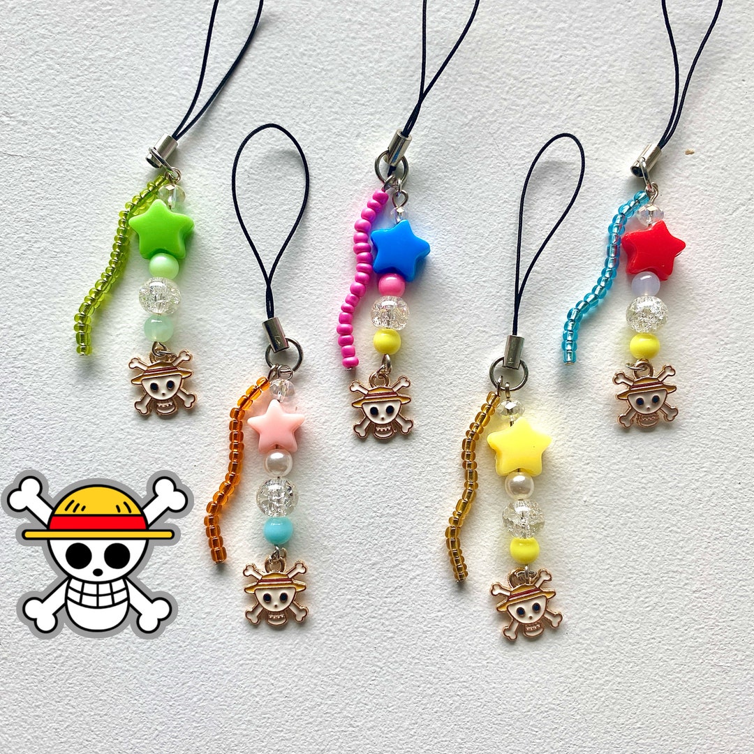 One Piece Inspired Phone Charms, Anime Accessories, Jewelry, Kpop ...