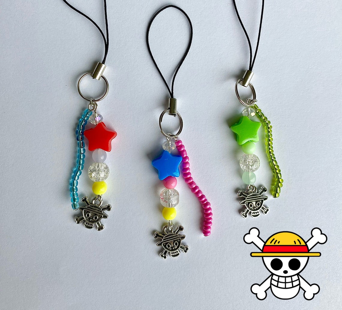 One Piece Inspired Phone Charms Anime Accessories Jewelry - Etsy