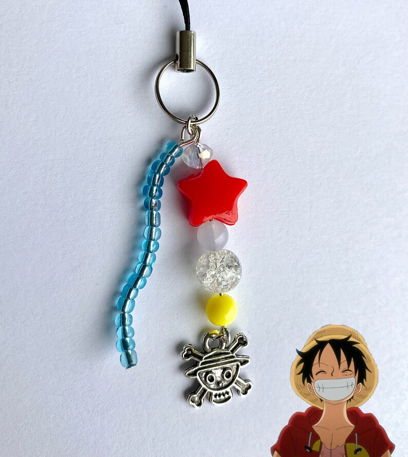 One Piece Inspired Phone Charms Anime Accessories Jewelry - Etsy